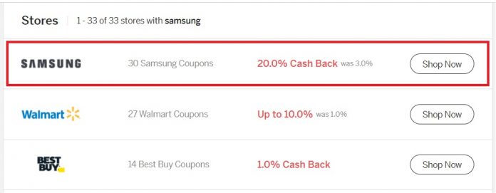 Earn 40% Cash Back On All Samsung Products - The Money Ninja