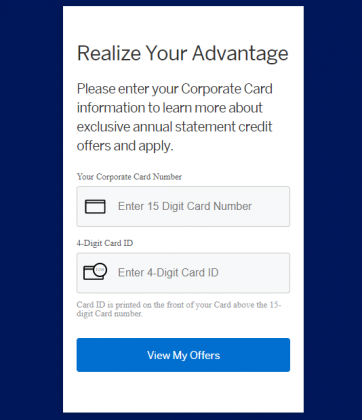 American Express Corporate Advantage Program: Up To $150 Annual Credit ...