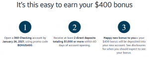 Capital One 360 $400 Checking Bonus - The Money Ninja